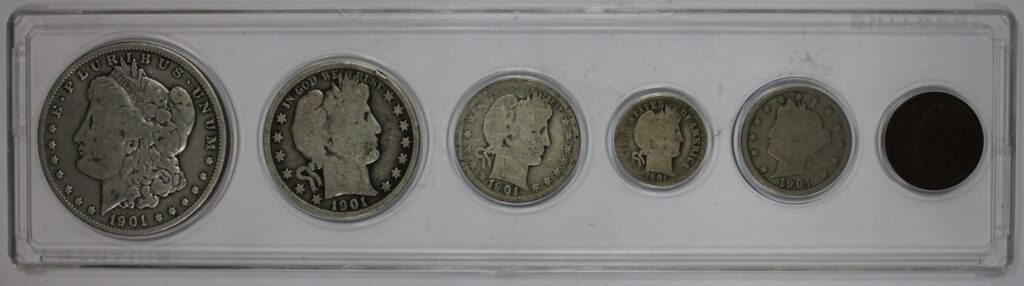 1901 Year Set Circulated – Portsmouth Coin & Currency Co