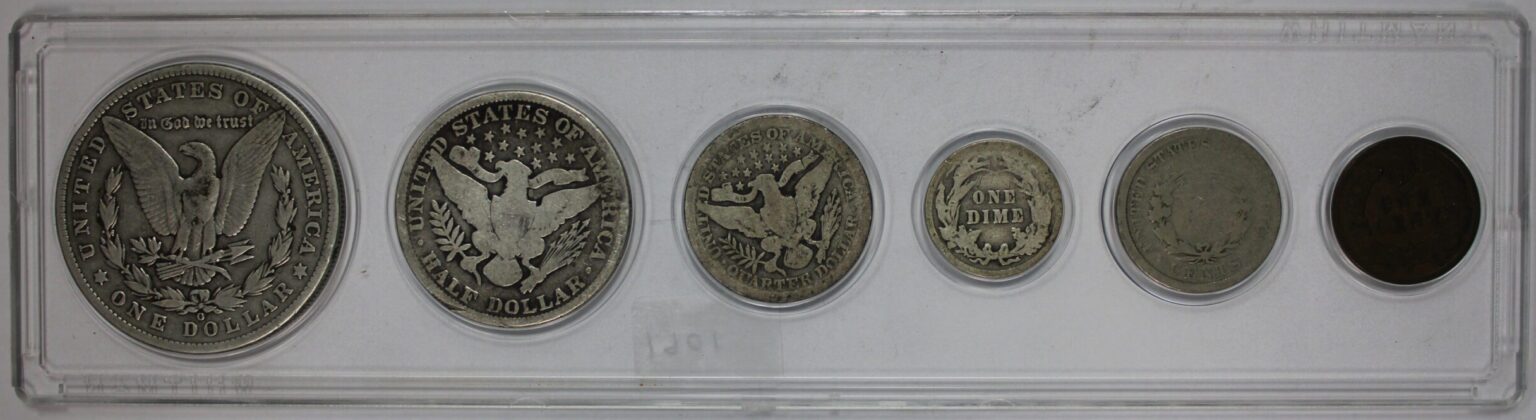 1901 Year Set Circulated – Portsmouth Coin & Currency Co