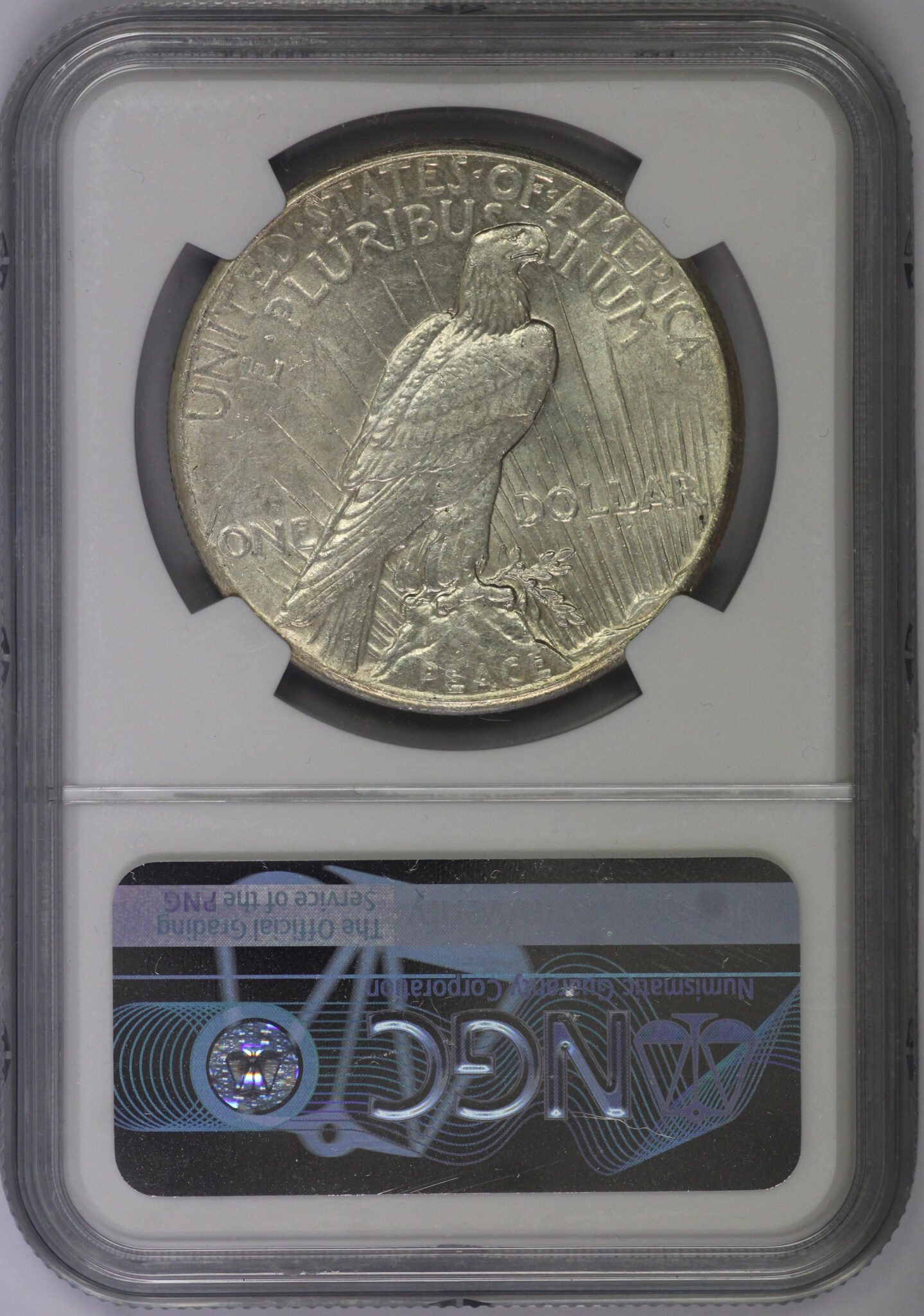 1927 Peace Dollar AU55 NGC – Portsmouth Coin & Currency Co