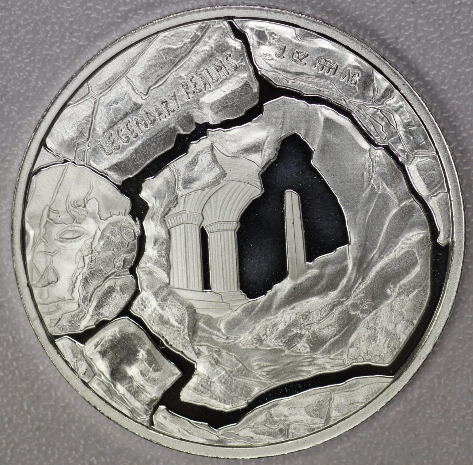 AUCTION- Atlantis Legendary Realms One Ounce .999 Silver – Portsmouth ...