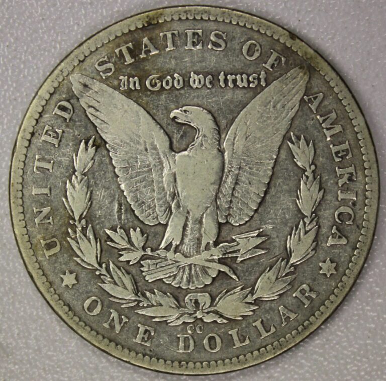 AUCTION- 1879-CC Morgan Silver Dollar Cleaned and Circulated ...