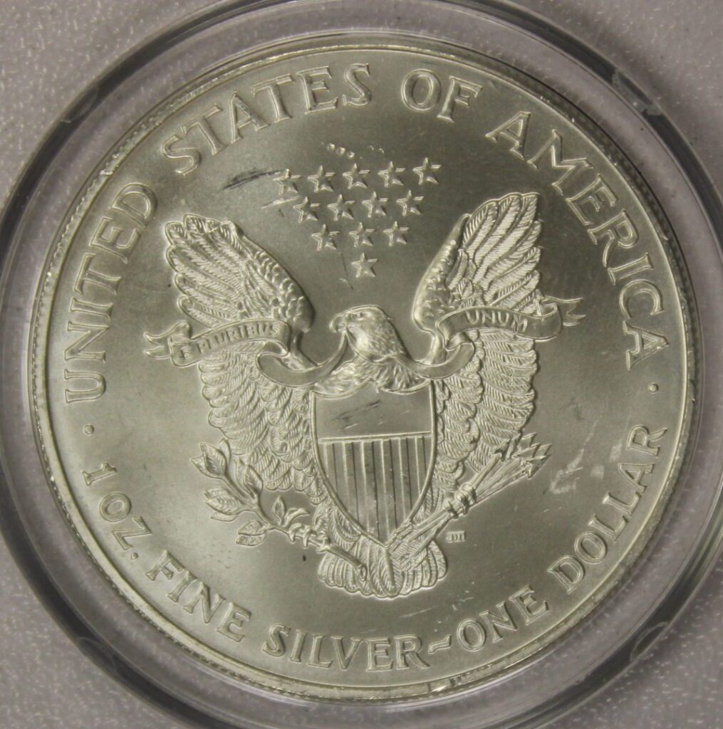 AUCTION- 2000 Colorized American Silver Eagle – Portsmouth Coin ...