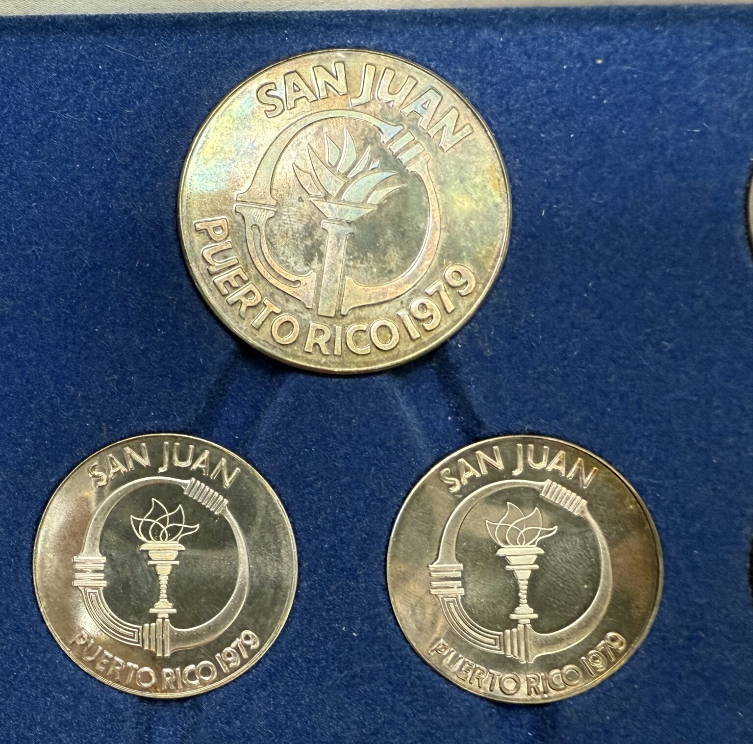 1979 Puerto Rico Medals 23.28 Troy Ounces .999 Silver – Portsmouth Coin ...
