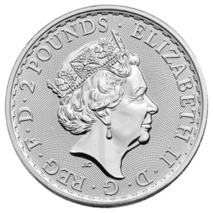 2022 1 oz Silver Britannia Coin ( Slight Toning and Spots) – Portsmouth ...